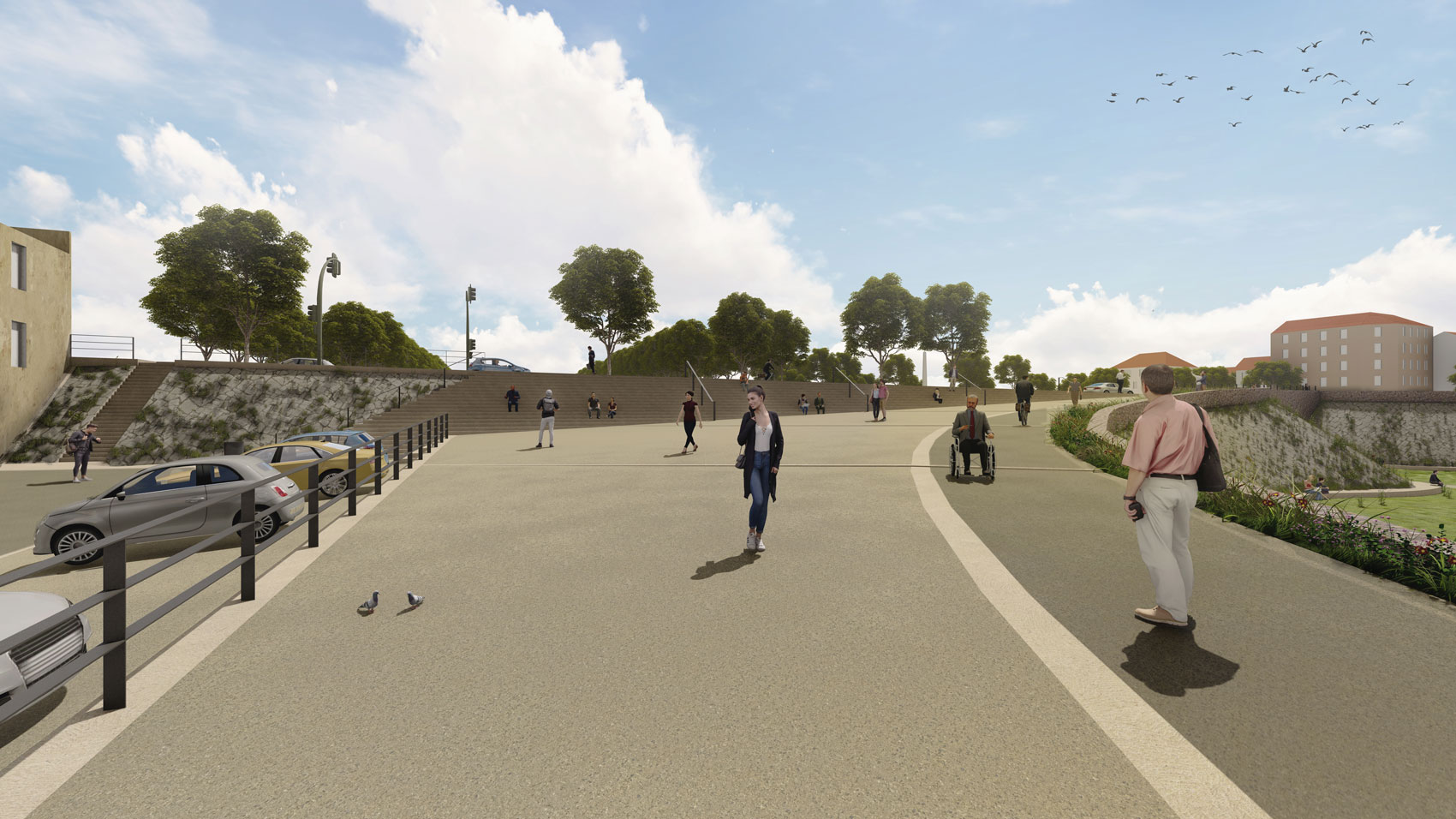 Bords de Loire 2 : une esplanade plus verte à la reconquête du port ...