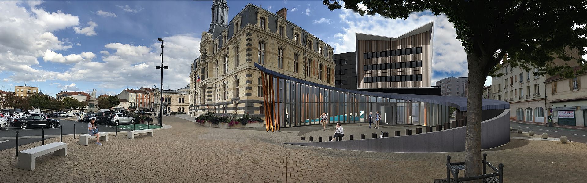 Un tout nouvel accueil pour l'Hôtel de Ville et le centre administratif ...